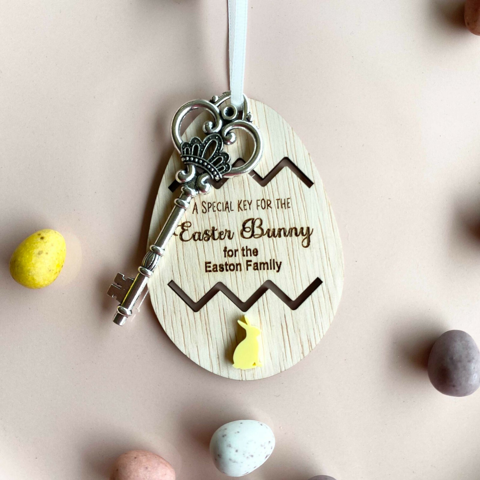 Easter Bunny Magic Key Personalised Engraved | eBay