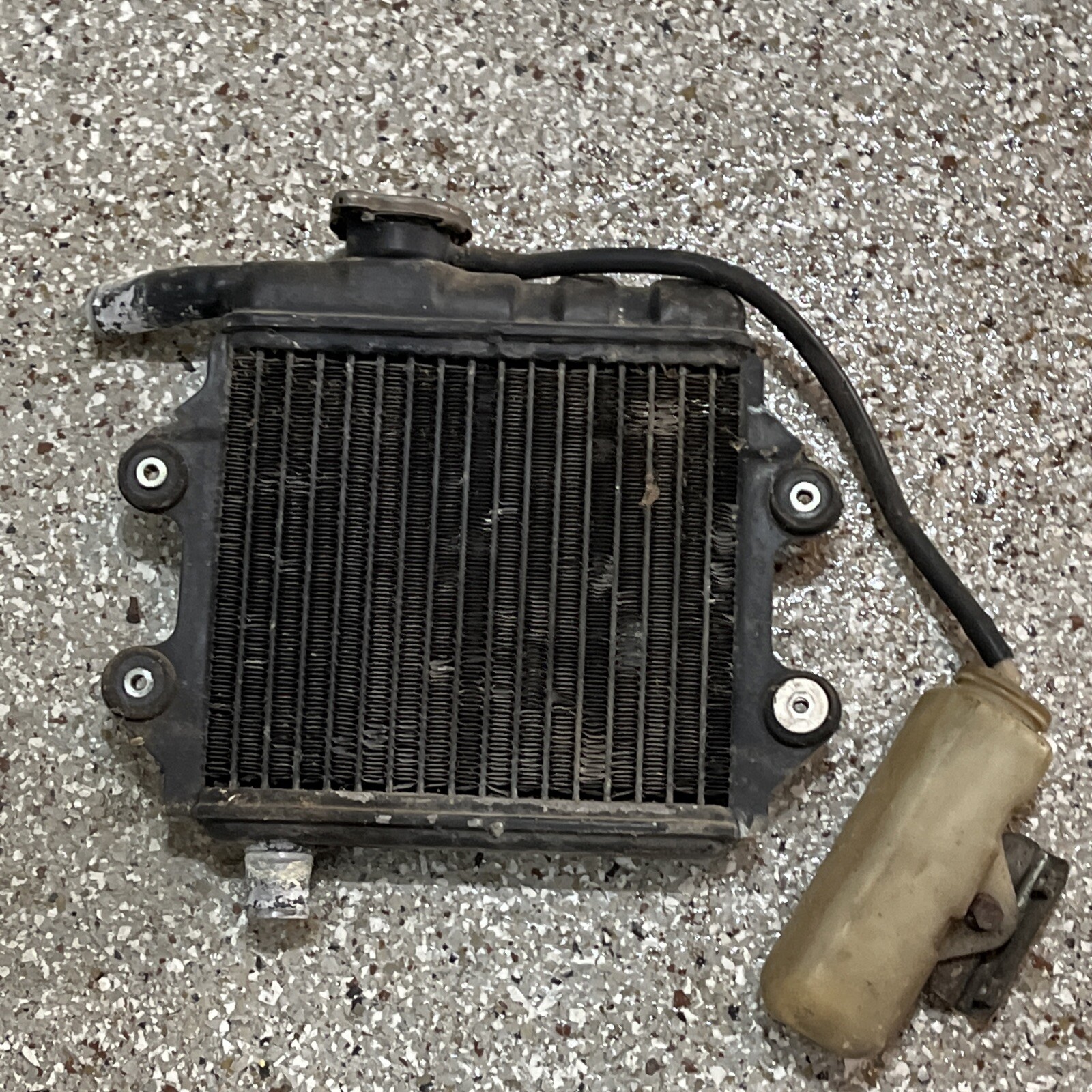 1978 1979 1980 Yamaha SRX 440 Snowmobile Radiator & Reservoir Heat ...