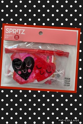 Spritz Craft Kit Zipper Pouch Cardstock felt Sticker Gift set ️ ️ ...