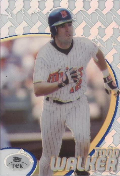 1998 Topps Tek - Todd Walker #24 Pattern 46 for sale online | eBay