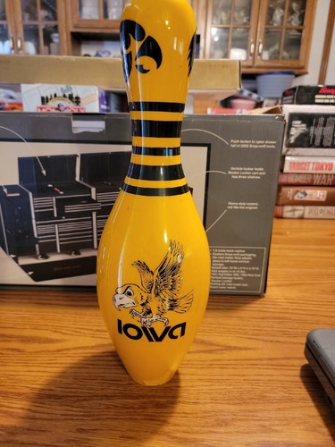 "Rare" Herky Bowling Pin - Iowa Hawkeye Football & Basketball | eBay