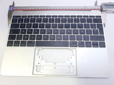 Keyboard Apple Macbook A1534 2016 Space Gray Space Grey Azerty 813-043 ...