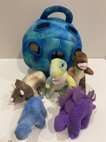 Dinosaur House with 5 dinosaurs | eBay