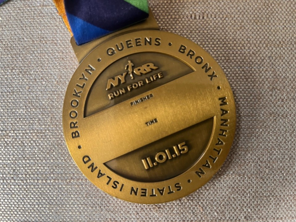 2015 TCS New York City Marathon Finisher Medal w/Ribbon 11.01.15 - Free ...