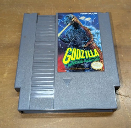 Godzilla (Nintendo Entertainment System, 1989) Authentic Cart Only ...