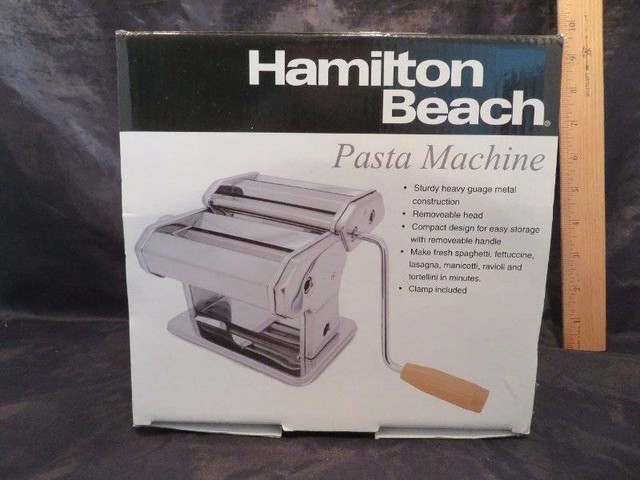 Pasta Maker Machine by Kitchen Collection Fettuccine Spaghetti Lasagna ...