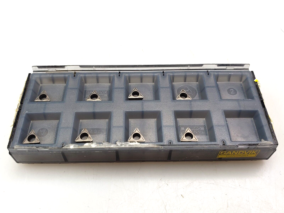 Sandvik Coromant TCMT 06 T1 04UF 5015 TCMT 1.2(1.2)1 Carbide Inserts ...