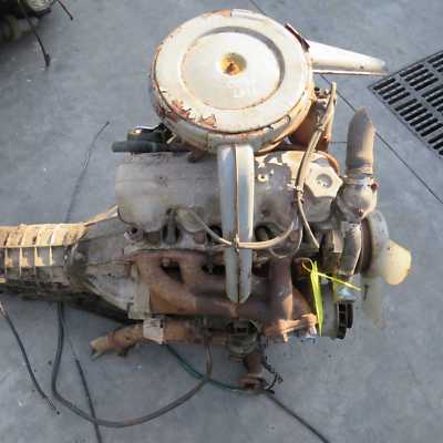 Motore d'epoca 115C000 per Fiat 1500 1961-1967 usato (35924 106-2-B-2 ...