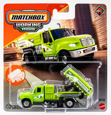 2025 Matchbox Working Rigs #07 International Workstar Street Sweeper ...