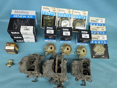 67 1967 CORVETTE 427/435 3X2 TRIPOWER CARBURETORS & REBUILD KITS NOS ...