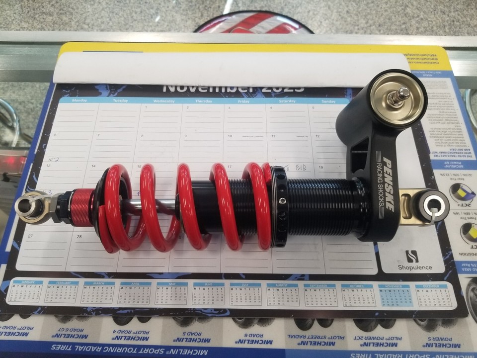 BMW S1000RR PENSKE 8987 SHOCK TRIPLE ADJUSTABLE PIGGYBACK RESERVIOR | eBay