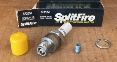 SplitFire Spark Plug (X2) - Small Engine - SF265F - For Lotus Eleven & More | eBay