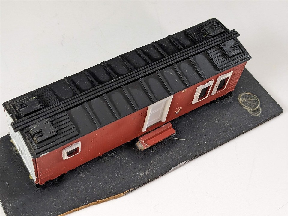 Custom Made Trackside Office Converted Box Car Vintage HO Scale ...