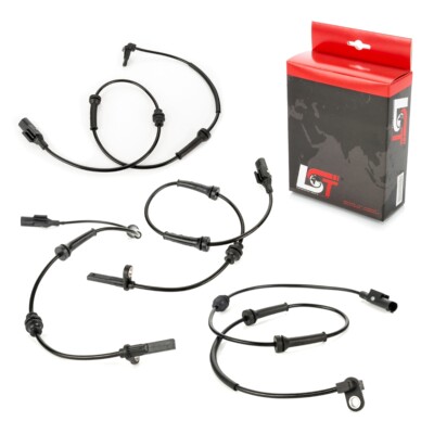 4X ABS Sensor Wheel Speed Sensor Front Rear For FIAT DOBLO II 263 | eBay