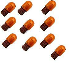 10 x 582 Capless Amber 585 Bulb Indicator Bulbs 12V 21W ORANGE T20 ...