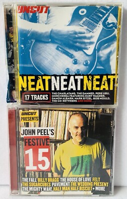 2x Uncut Mag CDs, John Peel’s Festive 15 & Neat, Neat, Neat, The Fall ...
