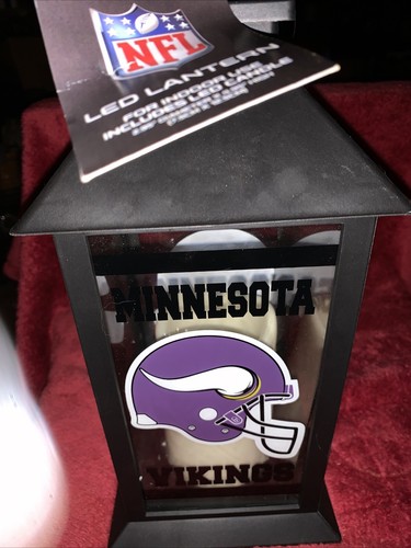 New Minnesota Vikings NFL Led Black Lantren | eBay