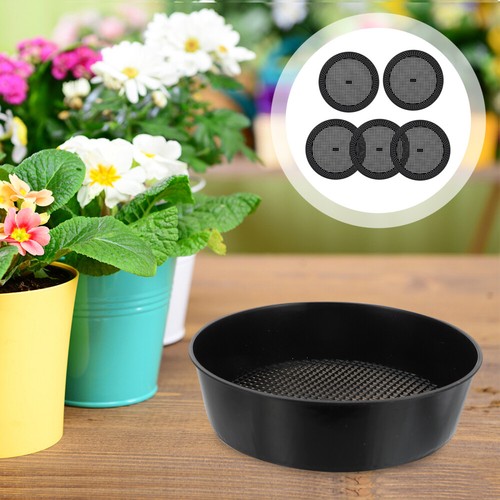 Plastic Sifting Pan Soil Riddle Riddle Sieve Soil Sifting Pan Garden ...