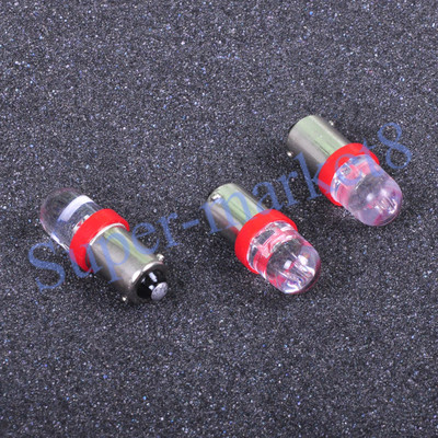 5pcs LED Pilot Light 6V Red BA9S Base Bulb Lamp For Audio Amplifier ...