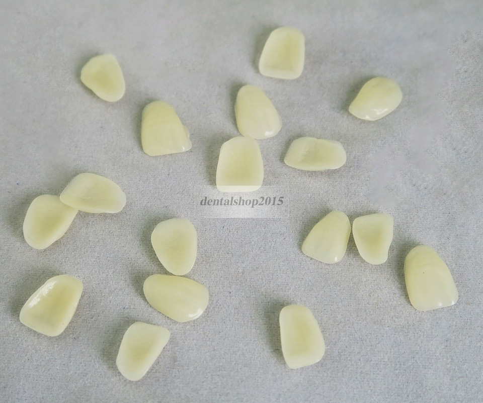 100pcs Whitening Veneers Ultra-Thin resin color A2 shade 23 teeth ...