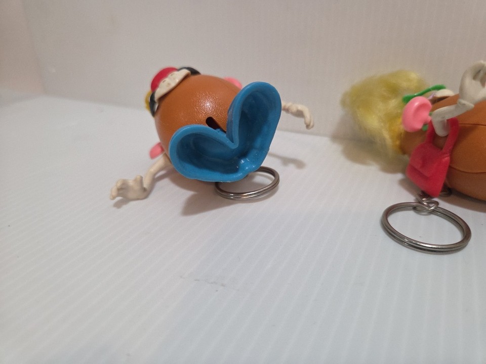 Vintage 1997 Mr Potato Head & Mrs Potato Head Keychains Set Of 2 ...