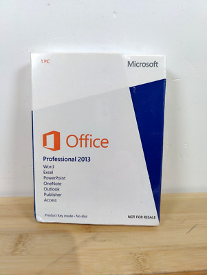 New Microsoft Office Professional 2013 Product Key No Disc | eBay