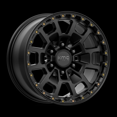 Set of 4 KMC KM718 SUMMIT Wheels 17X8.5 6X135 SATIN BLACK 18MM | eBay