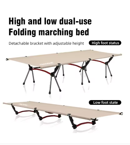 Camping Bed Portable Outdoor Comfortable Cots for Adults & Kids RV ...