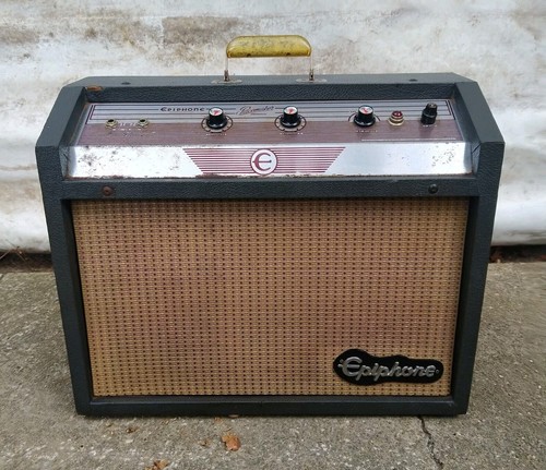 Vintage Epiphone Pacemaker Tremolo Guitar Amplifier EA-50T USA | eBay