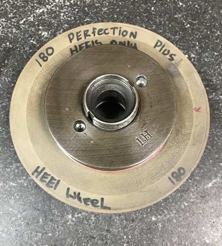 GENERAL DIAMOND GRINDING WHEEL 180 GRIT 1/4" X 5" MOUNTED BROWN ...