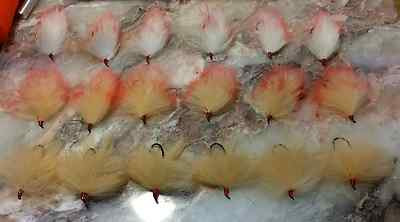 18 Alaska Flesh Flies - Size 2 - Salmon Steelhead Trout Wet Fly | eBay