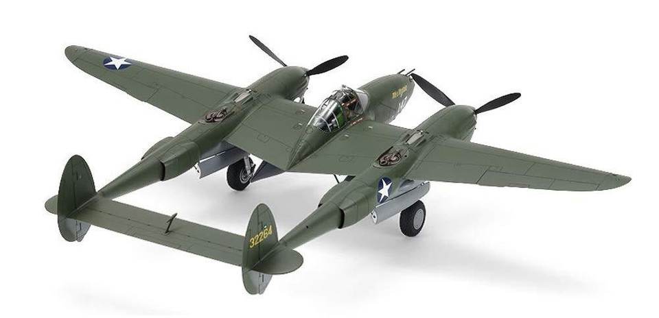 TAMIYA 1/48 Lockheed P-38 F/G Lightning Plastic Model Kit | eBay
