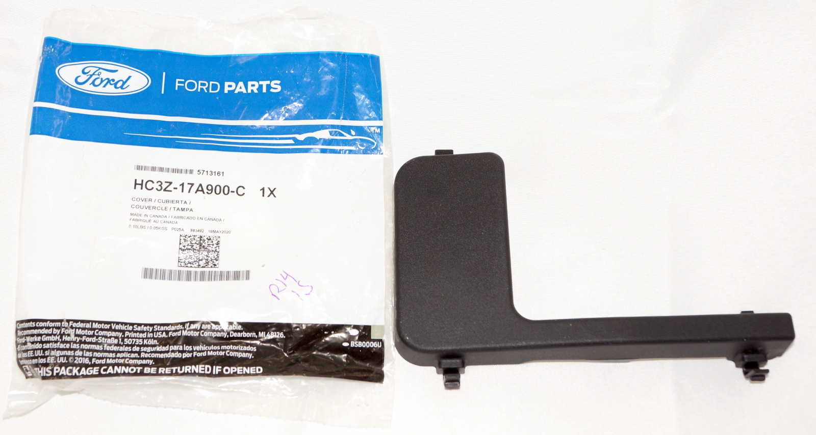 Genuine Ford Cover - Bumper HC3Z17A900C / HC3Z-17A900-C OEM for sale ...