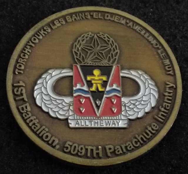 VINTAGE OPFOR 509th Infantry Regiment PIR Geronimo Army Airborne ...