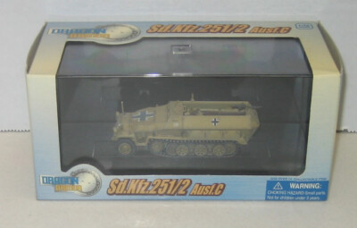 Dragon Armor 1/72 60281 WWII German Sd.Kfz. 251/2 Ausf C Halftrack 1942 ...
