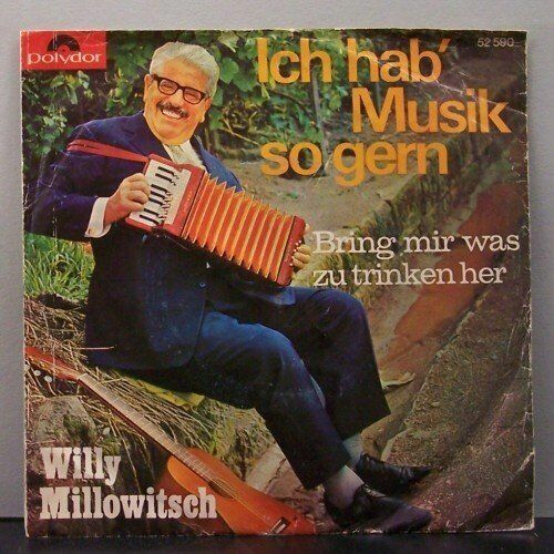 WILLY MILLOWITSCH - Ich hab Musik so gern - 45 tours - 52590 - Année ...