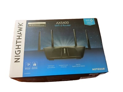 NETGEAR Nighthawk AX5400 WiFi 6 Router | eBay