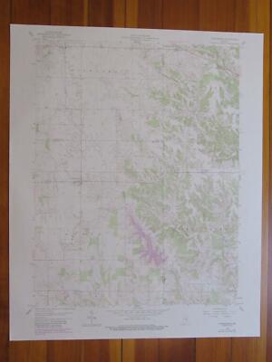 Clarksburg Indiana 1988 Original Vintage USGS Topo Map | eBay