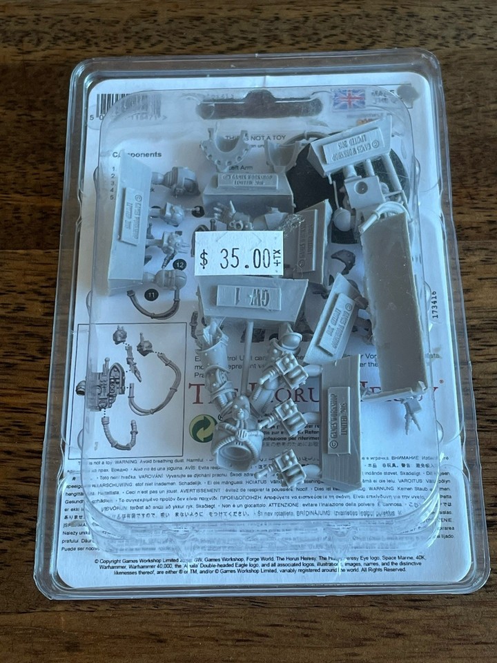 Horus Heresy Space Marine Legion Praevian OOP Forgeworld Warhammer 30k ...