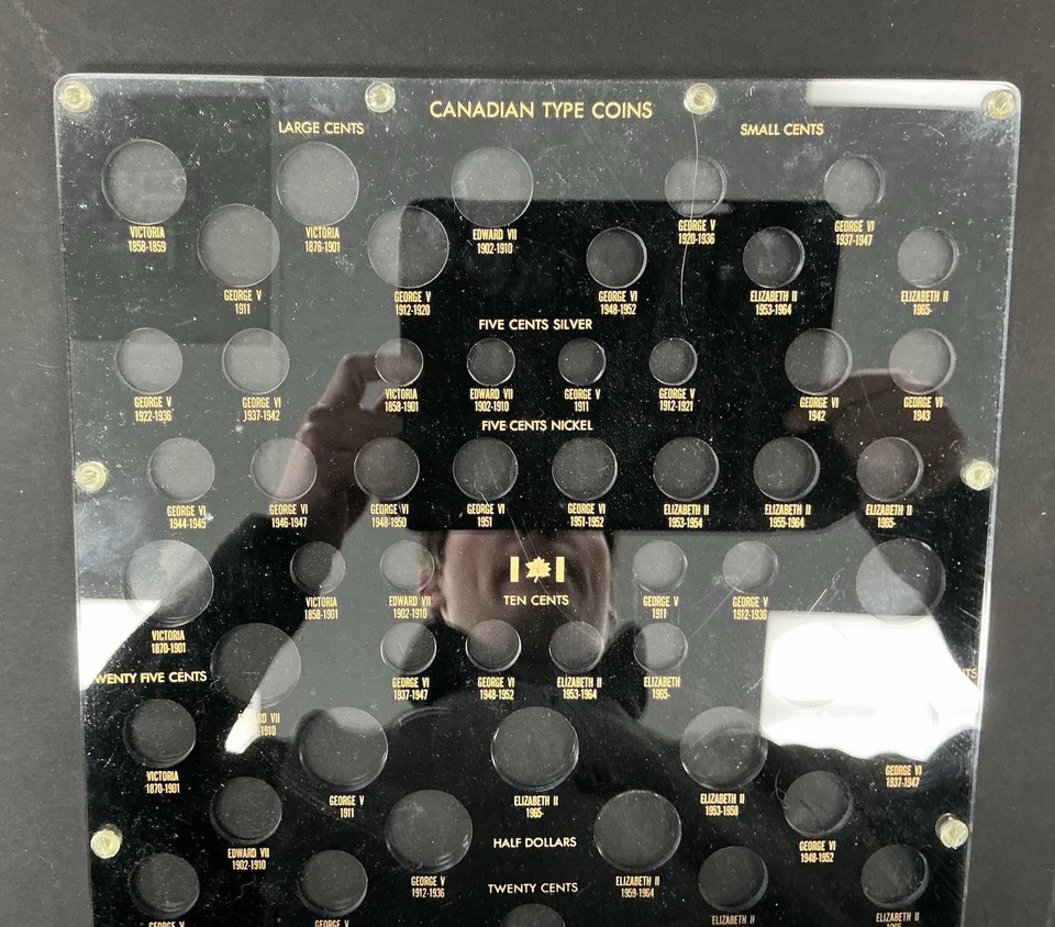 Canadian Type Coins Display | eBay