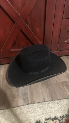 100x Pure Beaver Custom Cowboy Hat 7 1/4 | eBay
