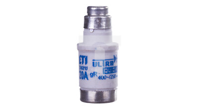Fuse insert D02 20A gR 400V AC/250V DC D02UQ20A 004312001 /T2UK | eBay UK