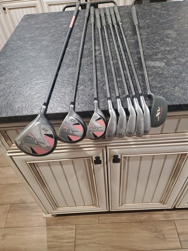 9-pc Ladies RH XV-460 Golf Clubs 6-PW, 3 Driver, Wood, 4/5 Hybrid ...