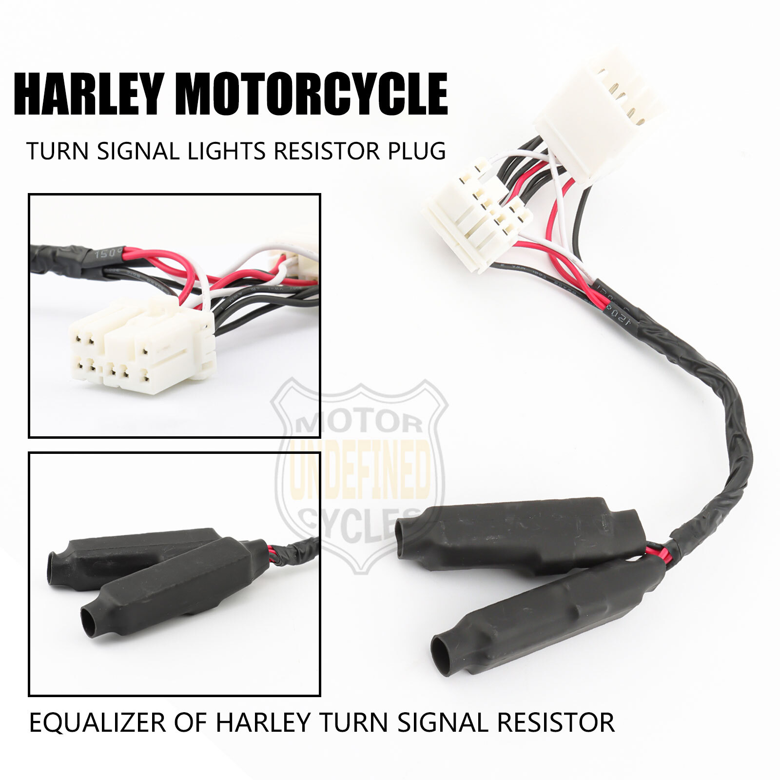 Motorcycle Equalizer LED Load Blinker Turn Signal Light Resistor Plug ...