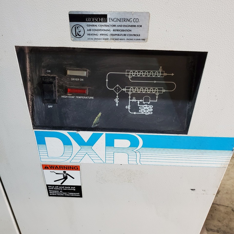 Ingersoll Rand DXR 140 CFM Refrigerated Compressed Air Dryer 115V ...