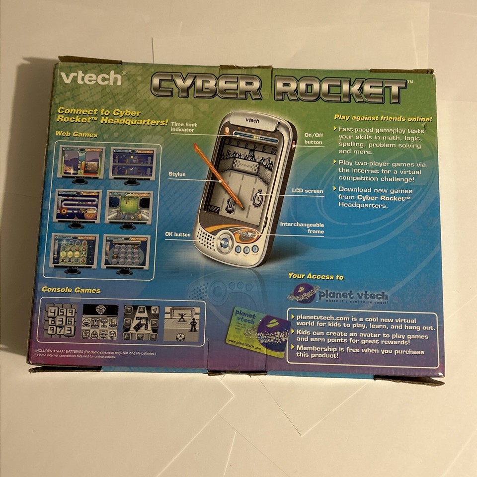 VTECH CYBER ROCKET 2008 NEW IN BOX + FREE SHIPPING | eBay