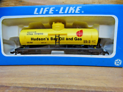 Life-Like HO Scale 41' Hudson's Bay Procor UTLX 77970 Tank Car | eBay