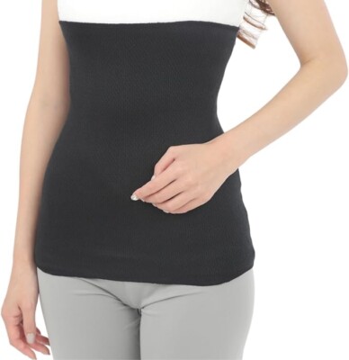 Japanese Waist Band Belt HARAMAKI Stomach Warmer Made in JAPAN Black | eBay