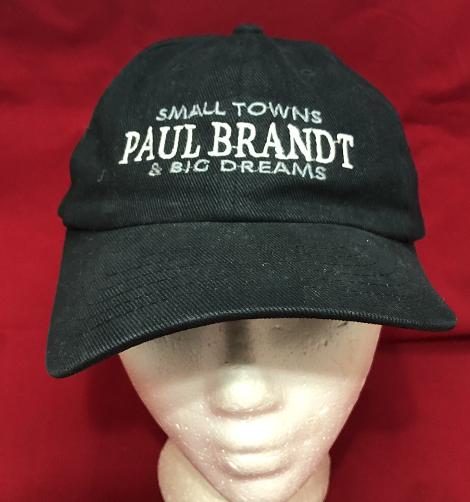 Vtg Paul Brandt Hat Small Towns & Big Dreams Tour Log… - Gem