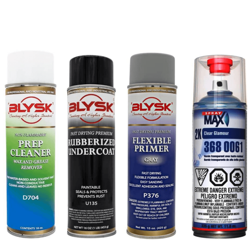 Blysk Bundle- Spray Max 2K Clear Glamour- Blysk Prep Cleaner- Blysk ...